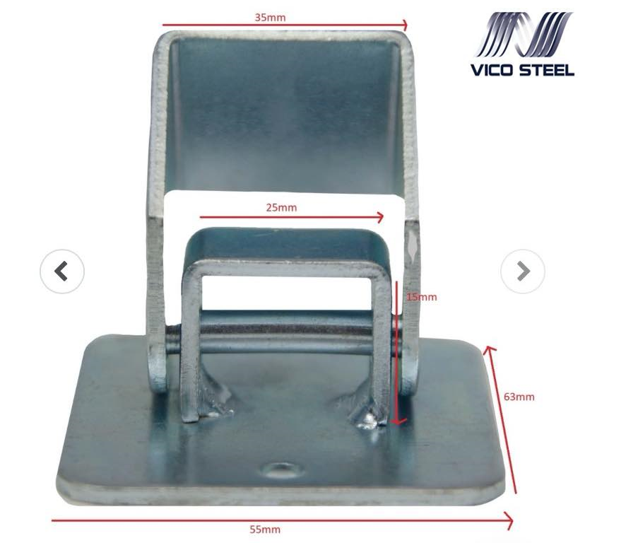 Angle Bracket for 40×40 tube – VICOSTEEL
