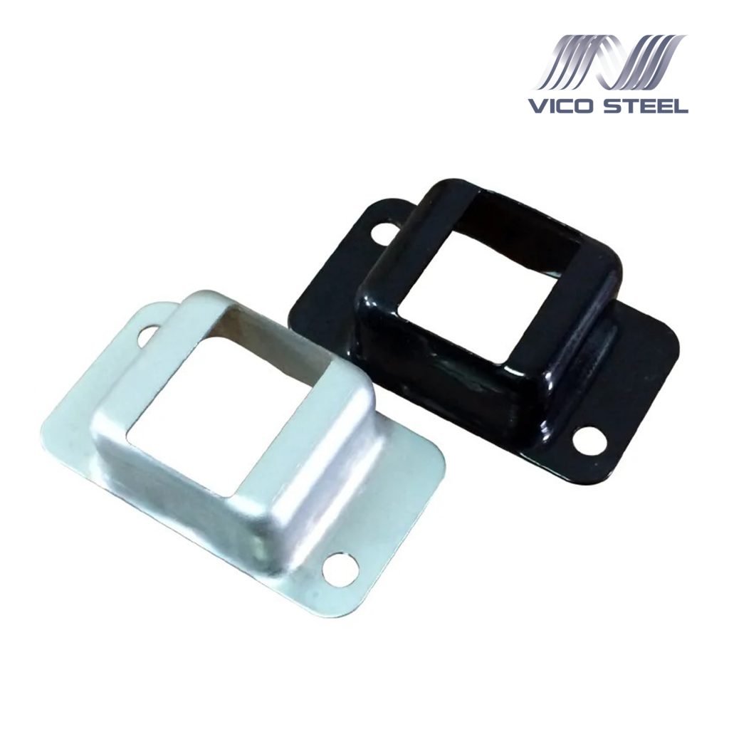 Steel Double Lug Bracket 38×25 black – VICOSTEEL