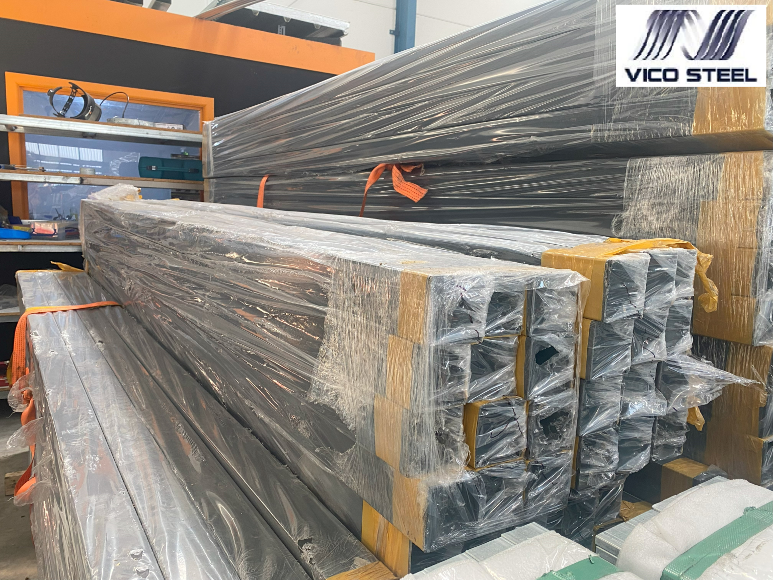 Powder Coated Square Hollow Section 100x100x2.0x8000 (Monument) – VICOSTEEL